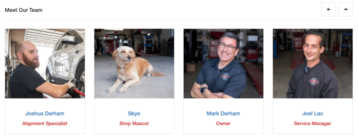 Client Spotlight: Derham's Alignment & Brake Center - WordwrightWeb